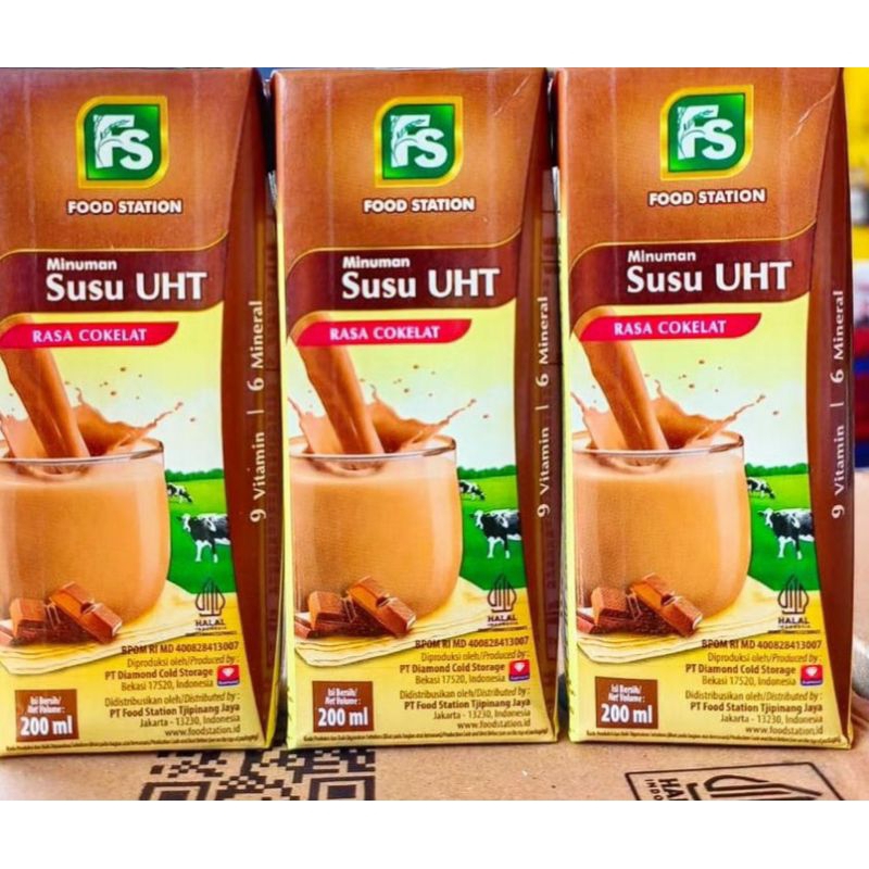 Jual SUSU FS FOOD STATION 200ML | Shopee Indonesia