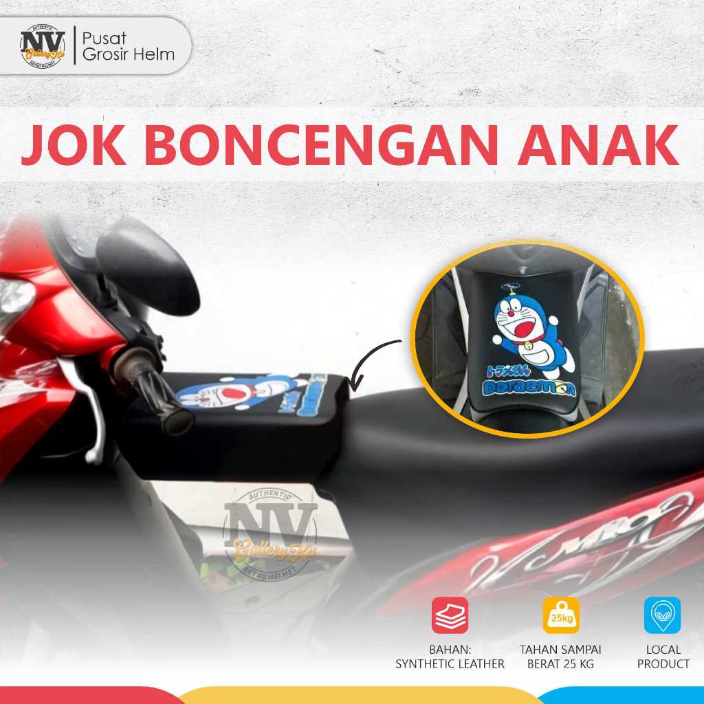 Jual Jok Boncengan Anak Untuk Motor Matic Lepas Pasang Motif Karakter ...