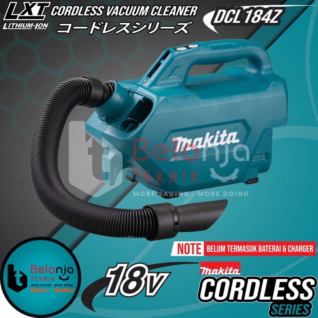 Jual Makita Vacuum Cleaner DCL184Z Cordless Portable Penghisap Debu 18V ...