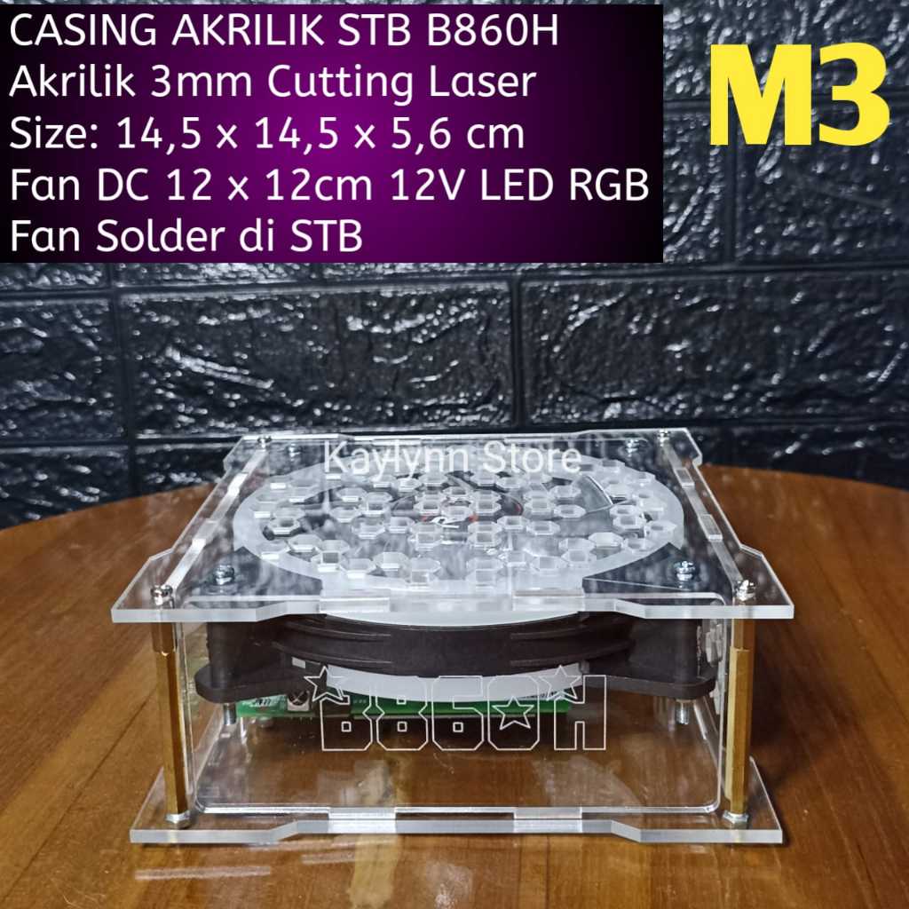Jual STB Open Wrt Casing Akrilik RAM 1Gb/2Gb B860H | Shopee Indonesia