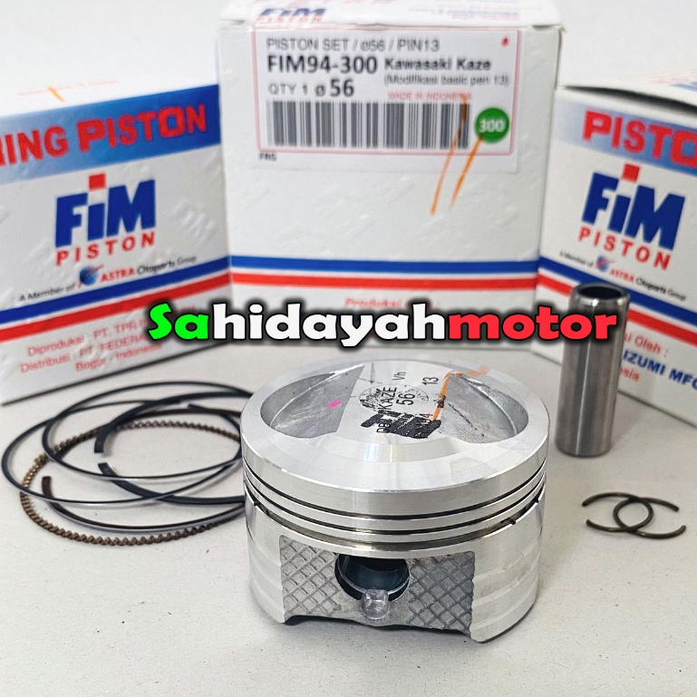 Jual SEHER PISTON FIM KAZE 53 53,5 54 54,5 55 56 Pin Pen 13 FIM IZUMI | Shopee Indonesia