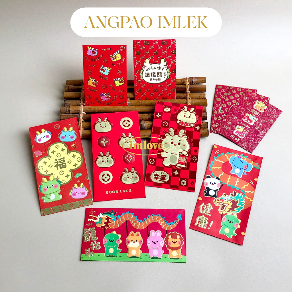 Jual Angpao Imlek Angpau Panjang Mini Imlek CNY Chinese New Year Sincia | Shopee Indonesia