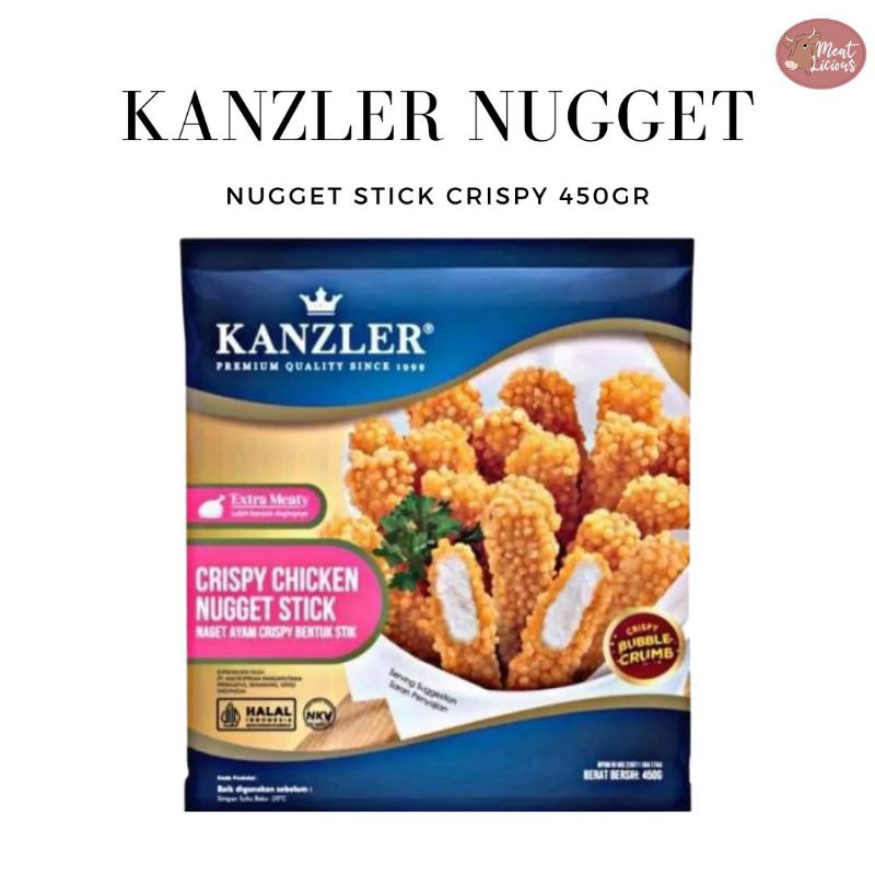 Jual Kanzler Chicken Nugget Stick Ayam / Chicken 450gr | Shopee Indonesia