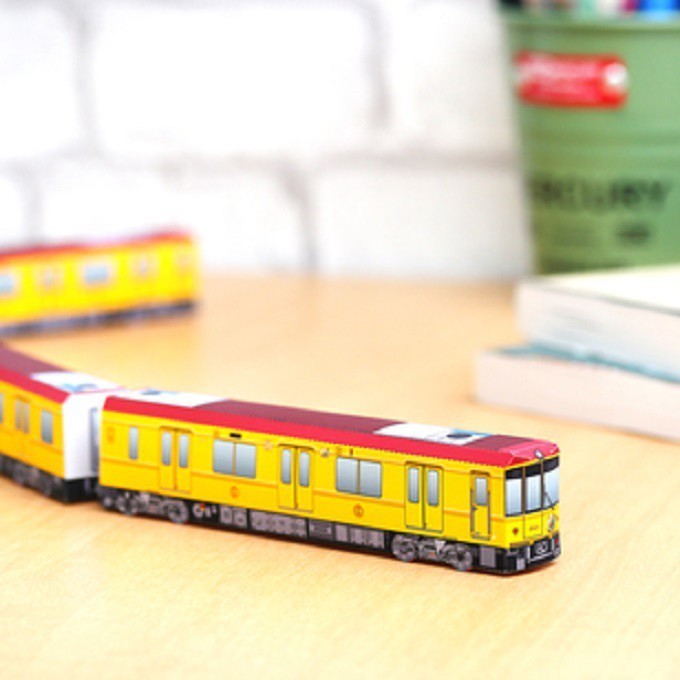 Jual Papercraft DIY Kereta Api Special Train Tokyo Metro | Shopee Indonesia