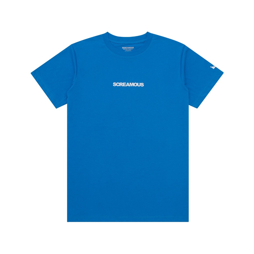 Jual Screamous Kaos T-Shirt LEGEND TINY ON WHITE BLUE ASTER | Shopee ...