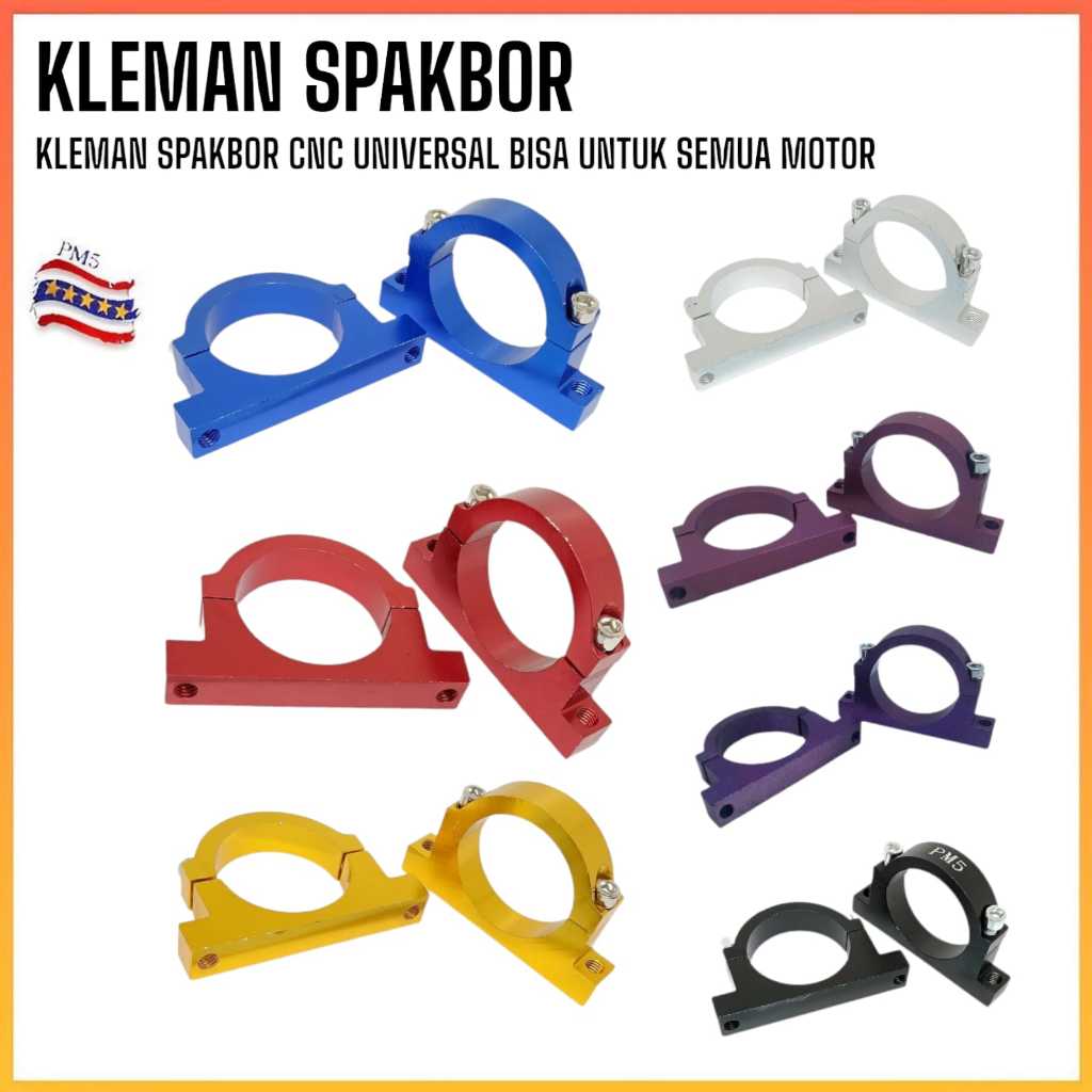 Jual Kleman Spakbor Depan Variasi Breket Spakbor Depan CNC UNIVERSAL ...