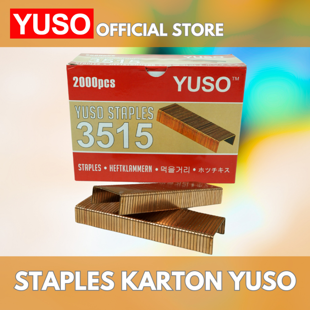 Jual Isi Staples Kardus / Karton 3515 YUSO | Shopee Indonesia