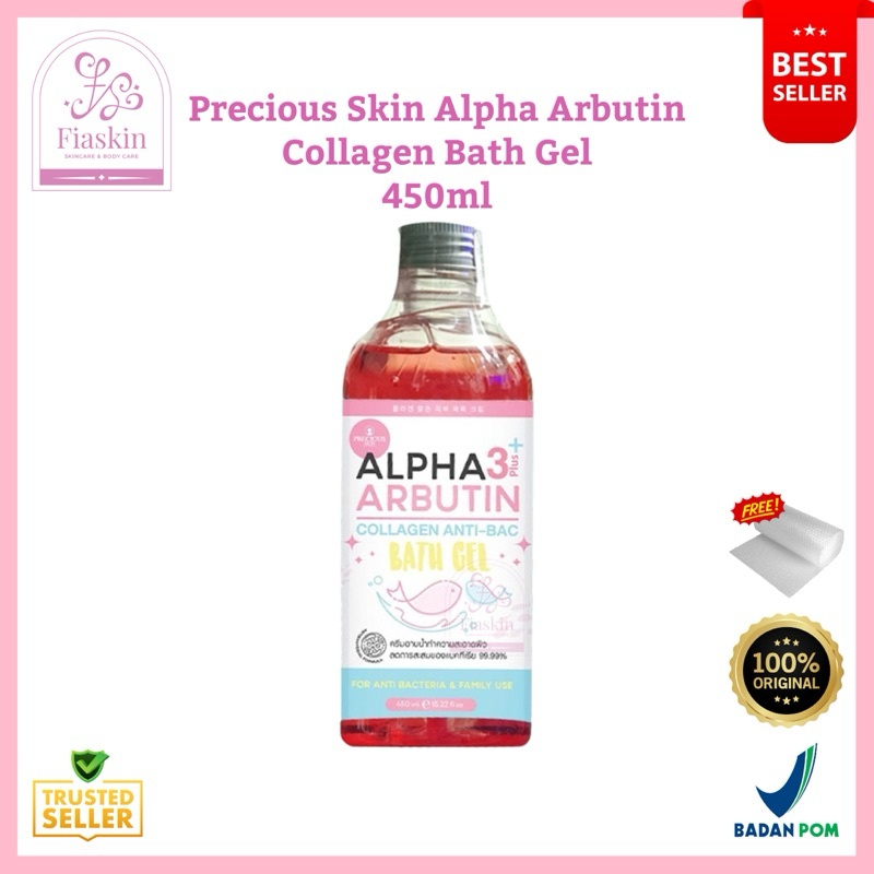 Jual Precious Skin Alpha Collagen Anti-Bac Bath Gel | Body soap | Body ...