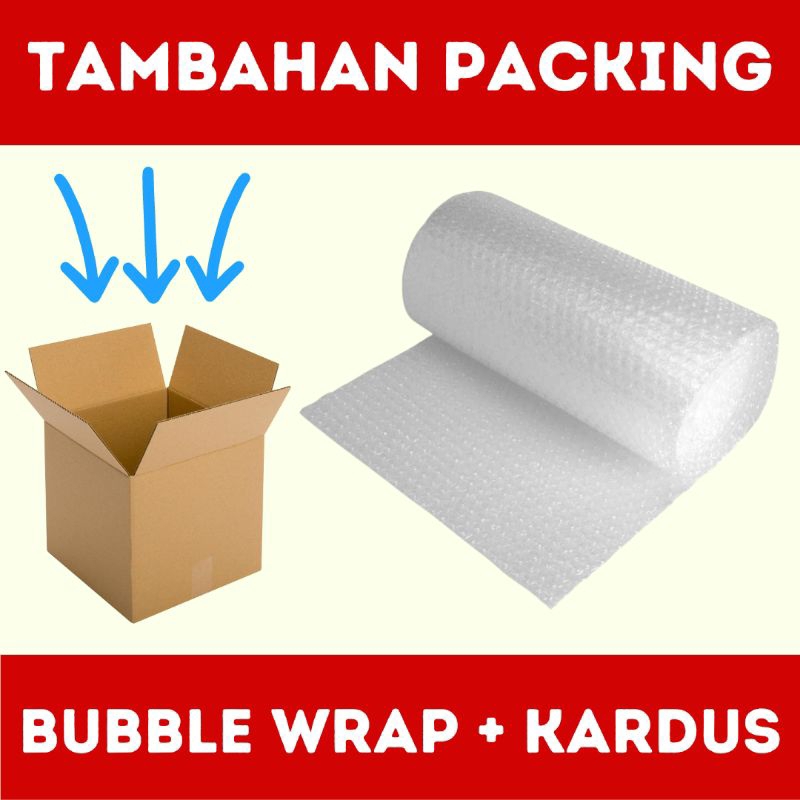 Jual BUBBLE WRAP EXTRA l PACKING KARDUS TAMBAHAN (Bubble Wrap atau ...