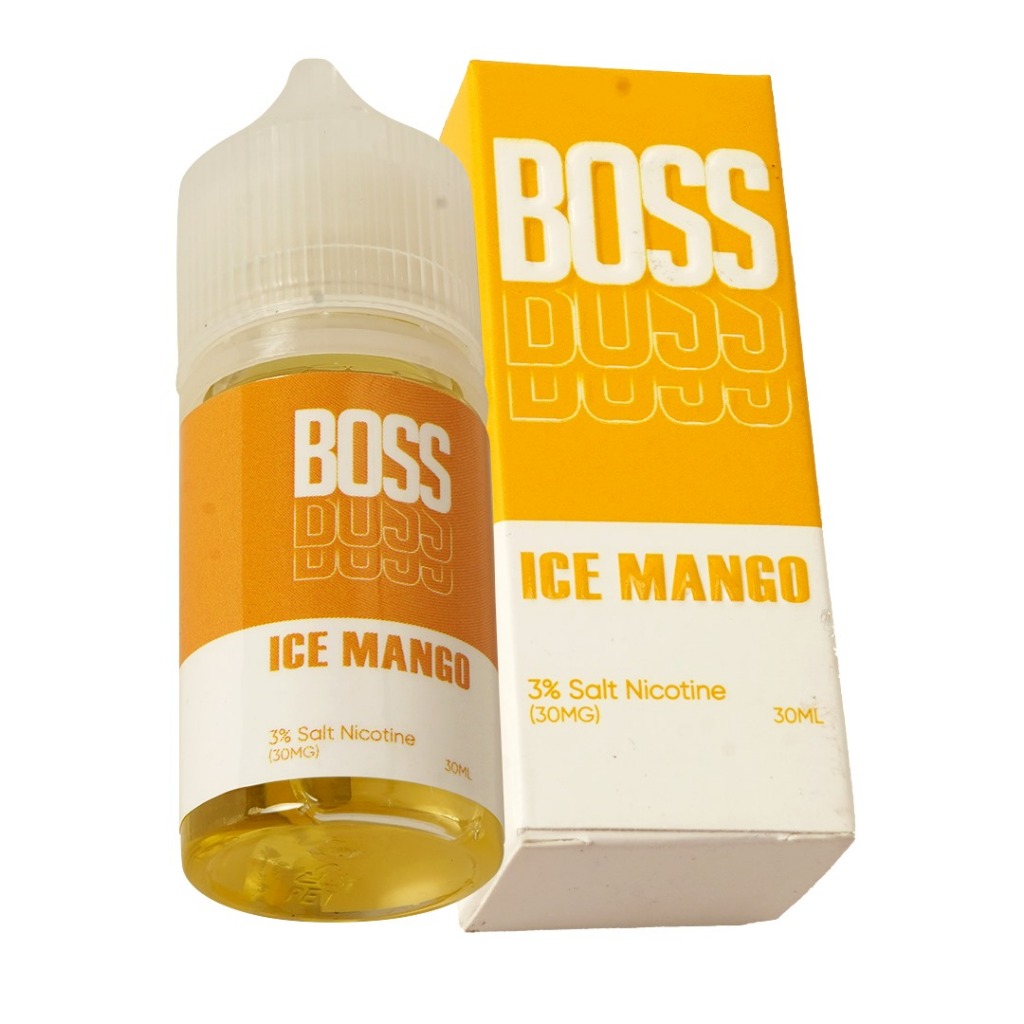 Jual Liquid Vape Vapor BOSS Saltnic Ice Mango 30MG 30ML By Rich Project ...