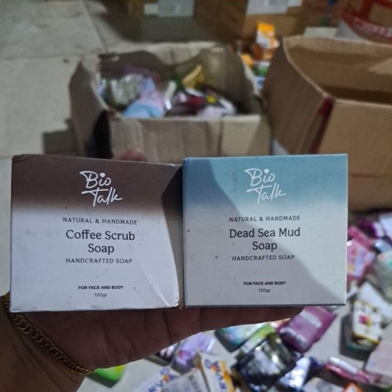 Jual SABUN BIOTALK NATURAL & HANDMADE 120G/30G | Shopee Indonesia