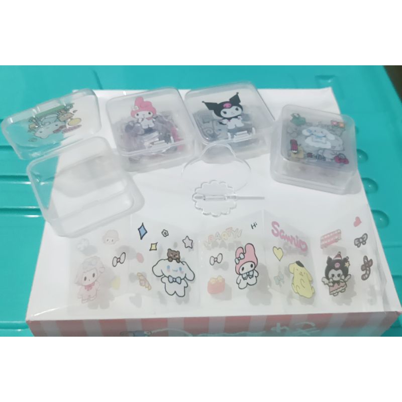 Jual DSB 13 Stiker Box Diy sanrio Diy hiasan meja sanrio Stiker Sanrio ...