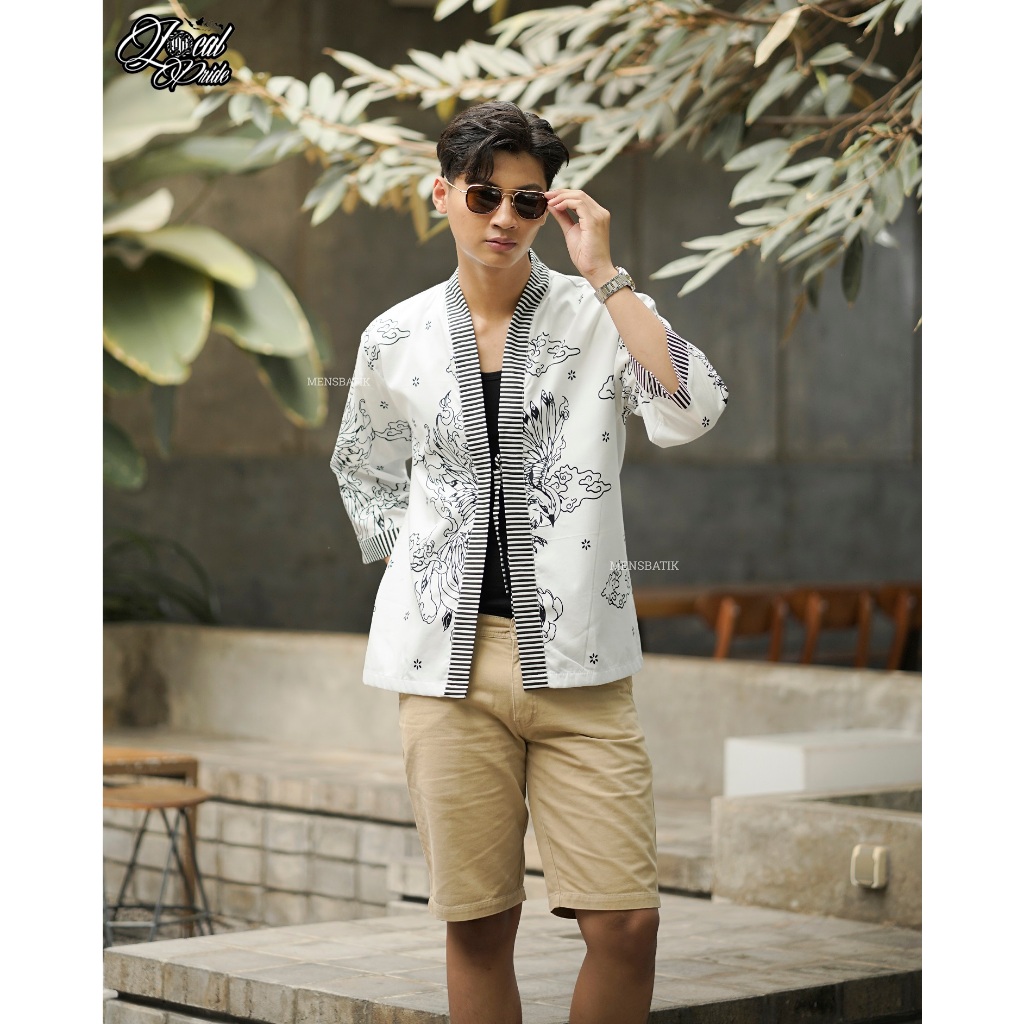 Jual MENSBATIK - Mega Phoenix Outer - batik pria - kemeja batik - batik ...