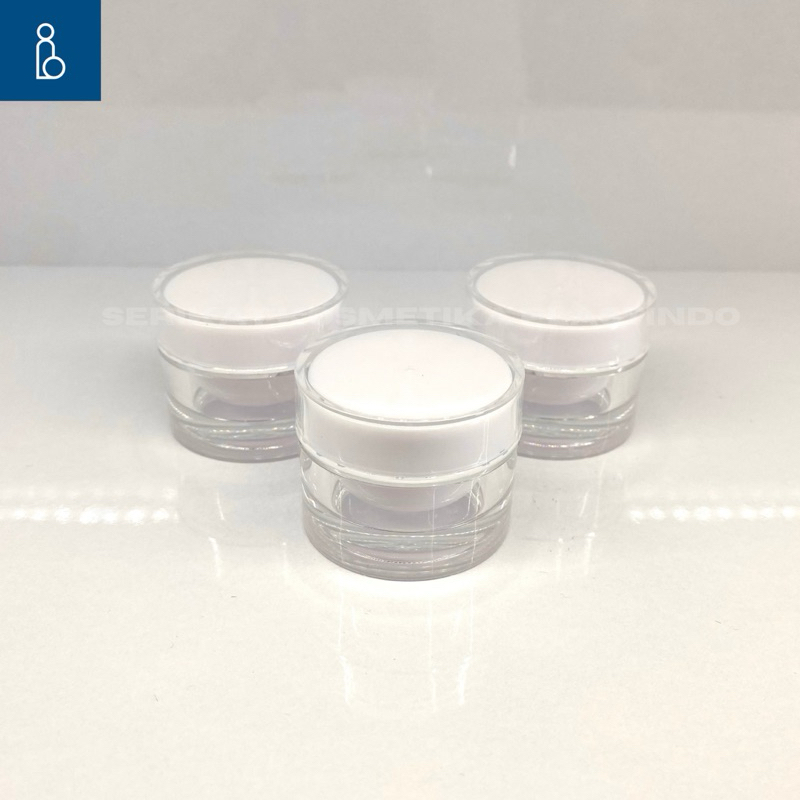 Jual Pot Cream Acrylic 10gr/ Pot Akrilik | Shopee Indonesia