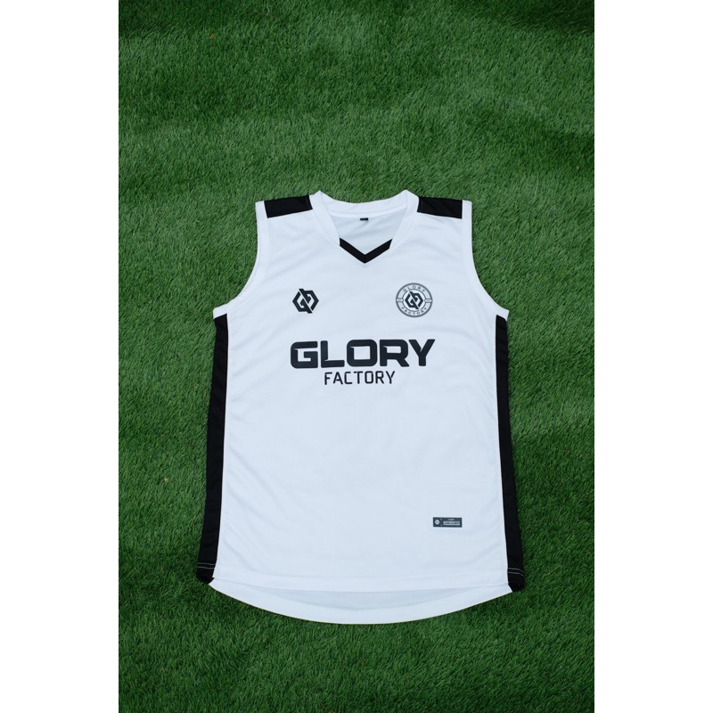 Jual Jersey Rompi Futsal & Basket Putih Sablon Polyplex Bahan Premium ...