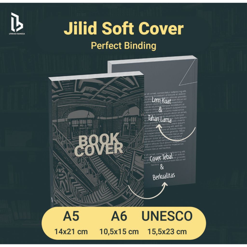 Jual Cetak Buku, Cetak Novel, Cetak Kitab | 14x15 Free Cover + JILID ...