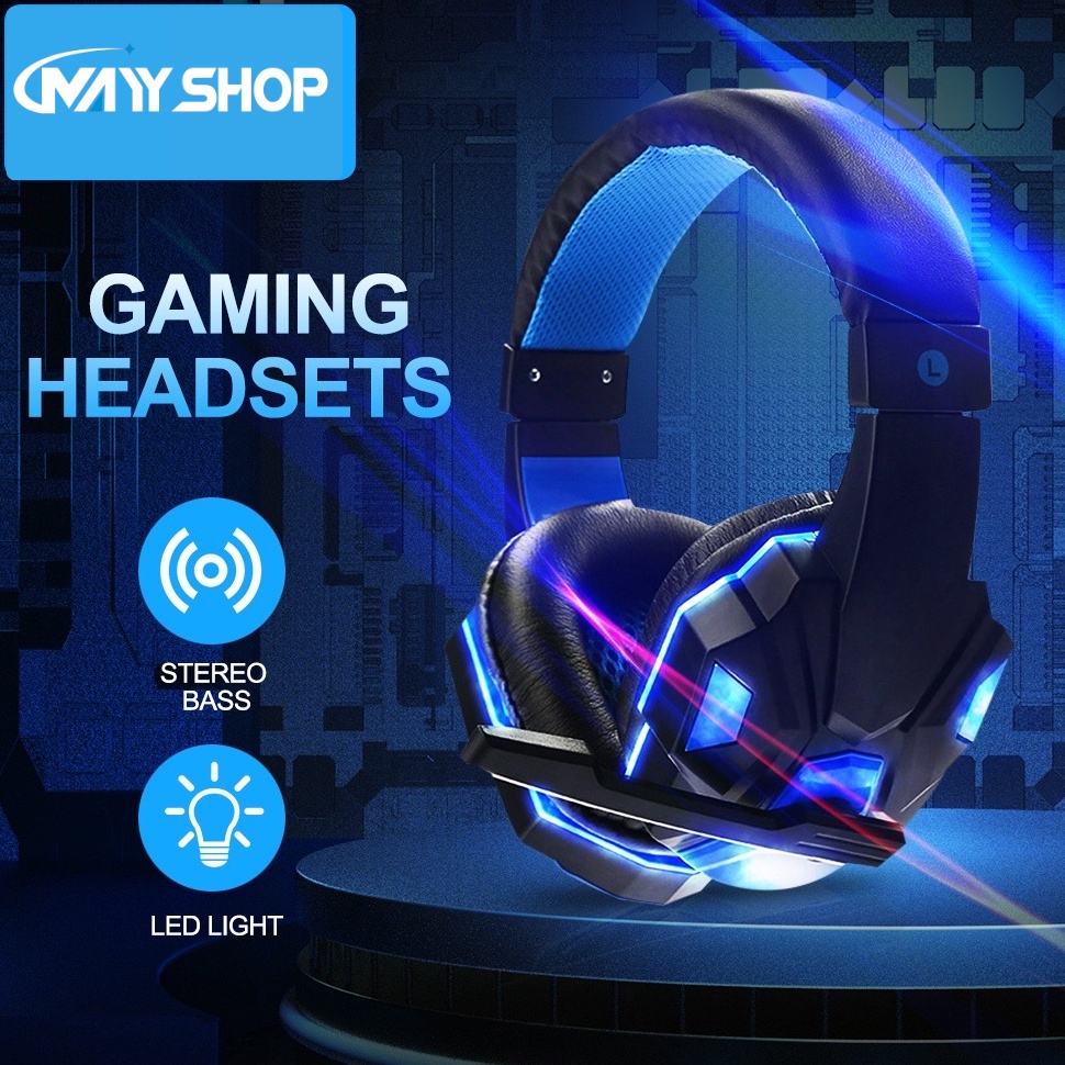 Jual Harga Murah SY83MV Headset gaming headphone bass Led light ...