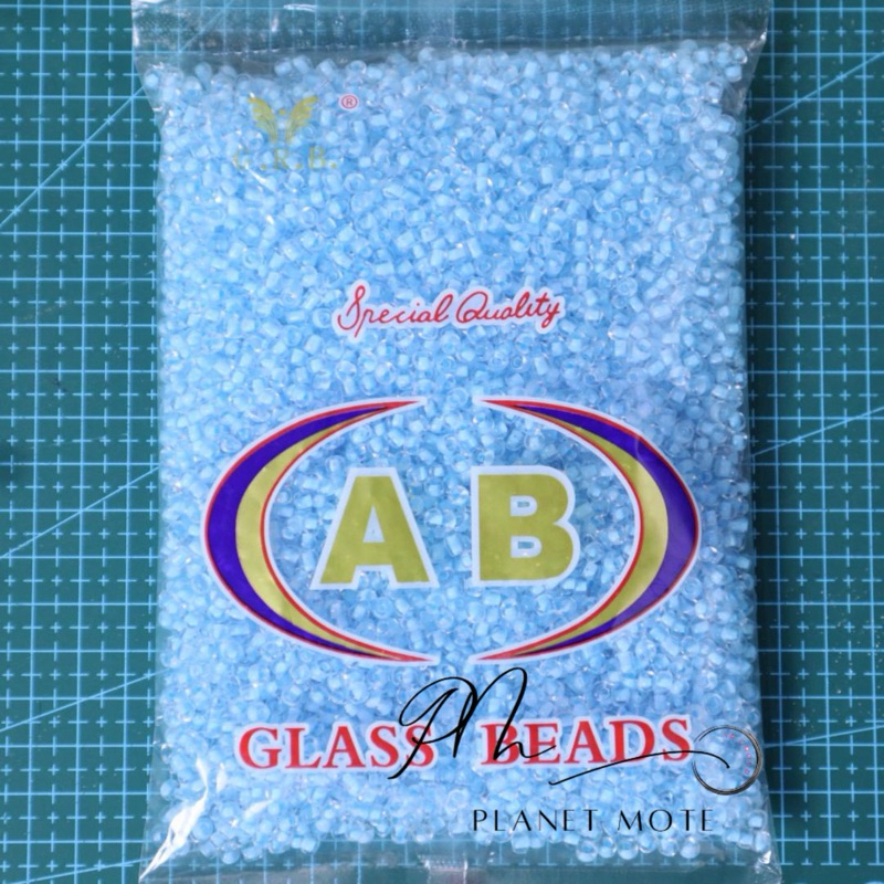 Jual Manik Payet Pasir 6/o Mote Pasir Kaca Bening 4mm isi 1 PON ...