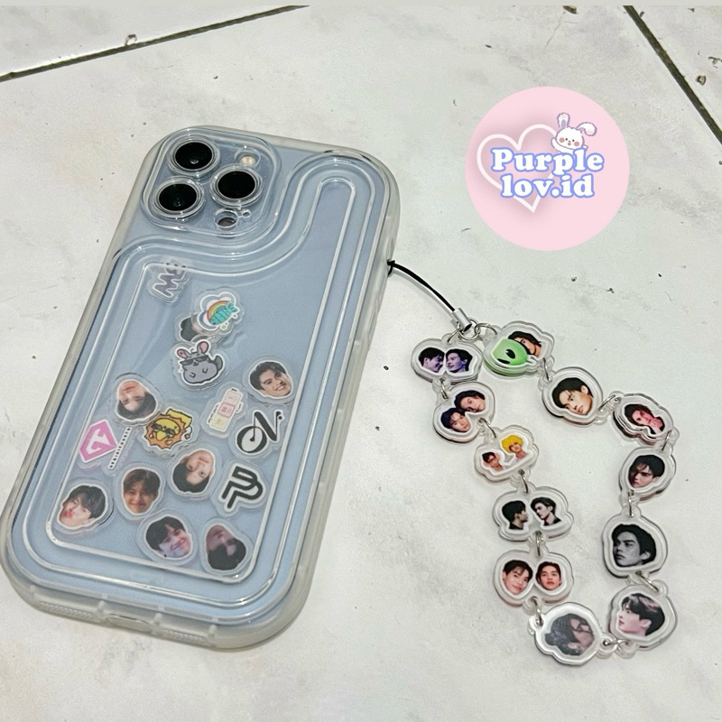 Jual charm phone custom kpop thaientu anime manwa case shaker | Shopee ...