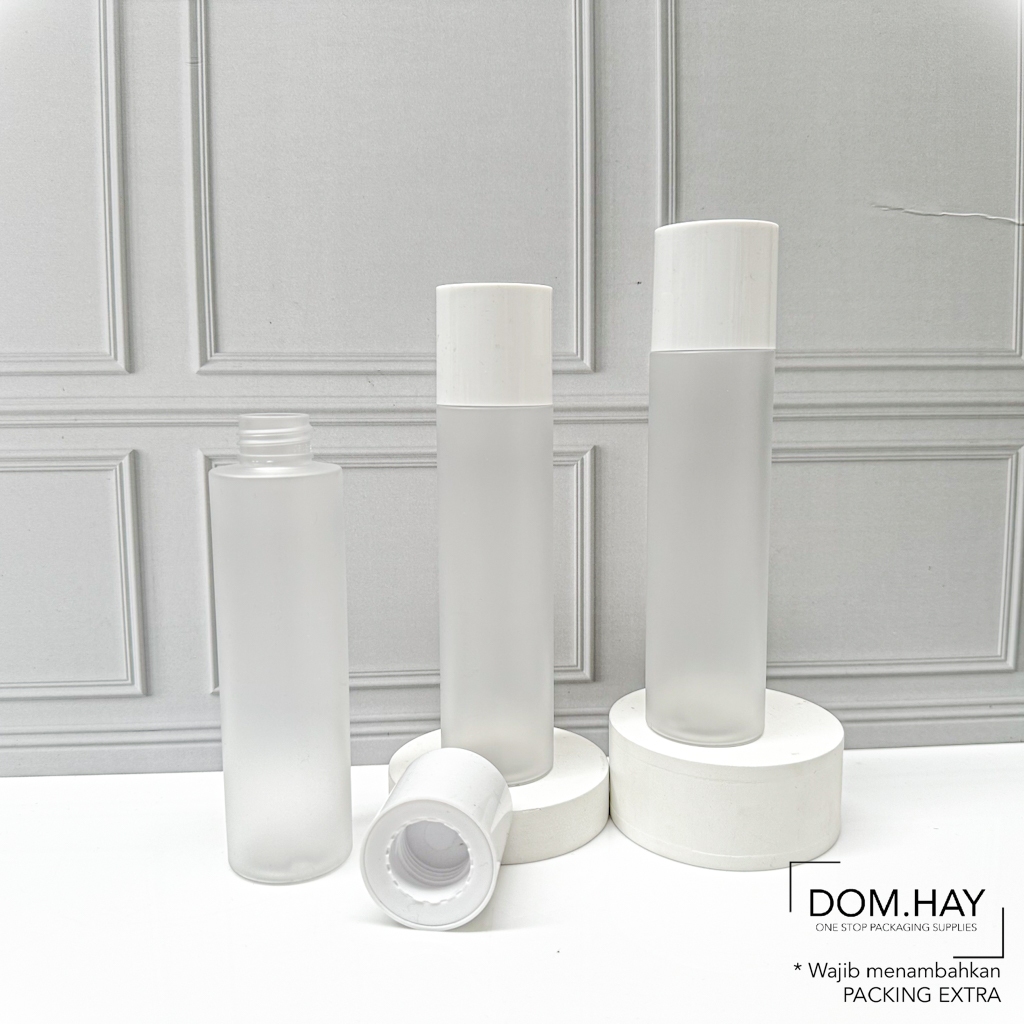 Jual Botol Toner Plastik Frosted Micellar Water Cleansing Oil Skin Care ...