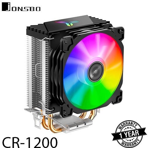 Jual Keluaran Terbaru JONSBO CR12 CPU Fan Cooling HSF Cooler RGB ...