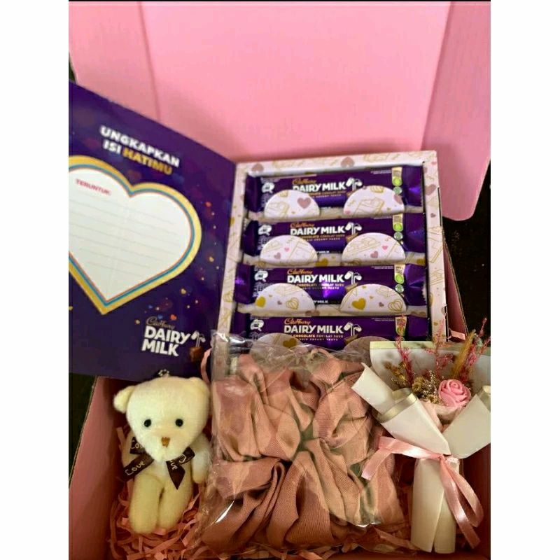 Jual [EDISI VALENTINE] Hampers kado gift valentine untuk pacar box kado ...