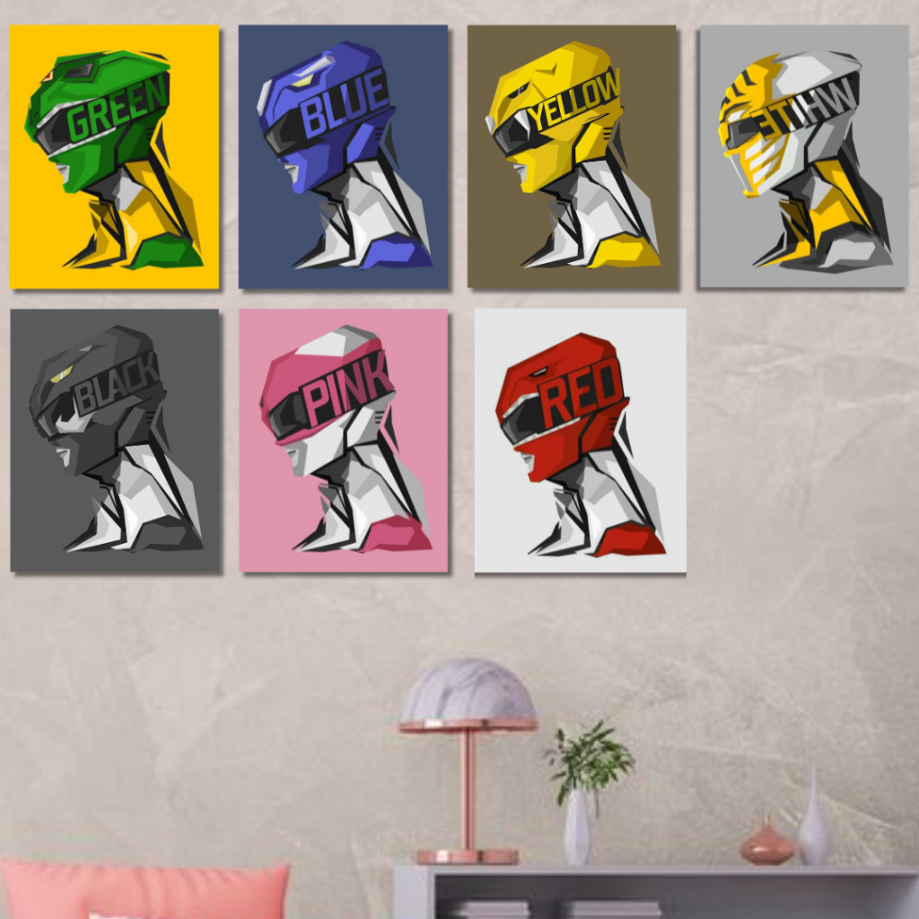 Jual Hiasan Dinding Dekorasi Pajangan Kamar Rumah Ruangan Poster Power ...