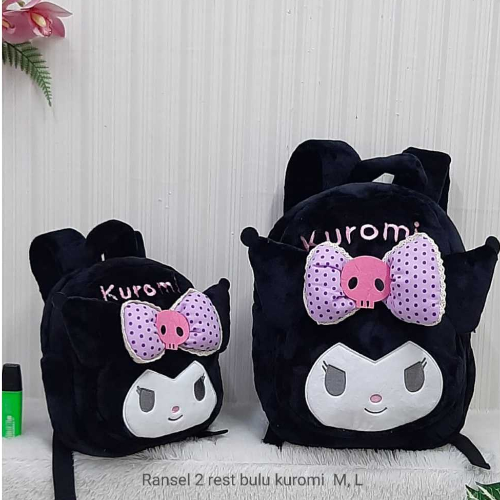 Jual TAs Ransel Melody Kuromi Backpack Sekolah Cinnamorol/Tas Sekolah Anak SD TK Hadiah Ultah ...