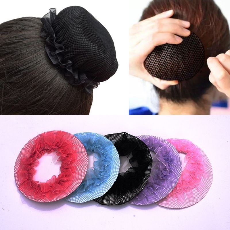 Jual Hairnet Ballerina Bun / JARING RAMBUT HAIRNET / JARING HAIRNET ...