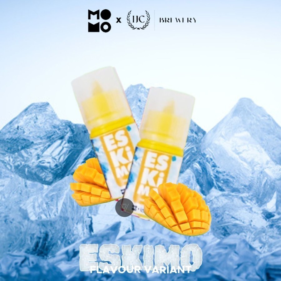 Jual LIQUID ESKIMO MANGO FREEZE 30ML 12MG BY MOMO x IJC | Shopee Indonesia