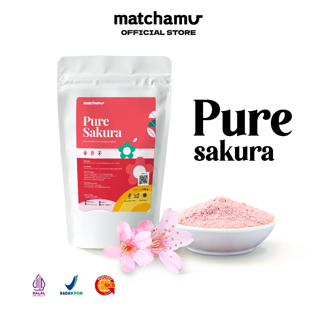 Jual Pure Sakura Powder 50gr | Shopee Indonesia