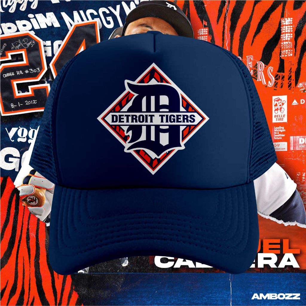 Jual TOPI JARING TRUCKER HATS MLB DETROIT TIGERS | Shopee Indonesia