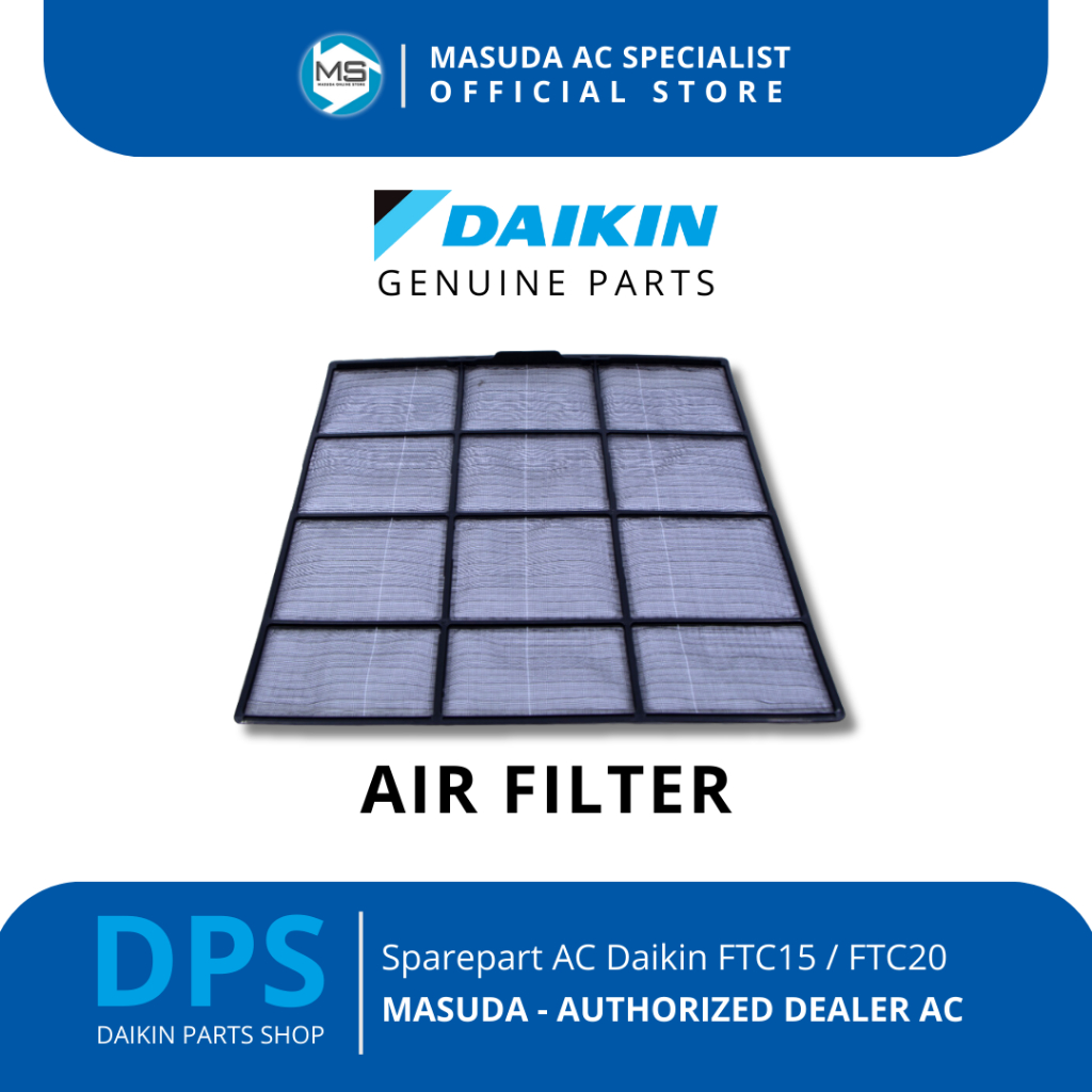 Jual FILTER AC INDOOR SPAREPART AC DAIKIN THAILAND FTC15 PN. 4015994 AIR FILTER | DAIKIN PARTS ...