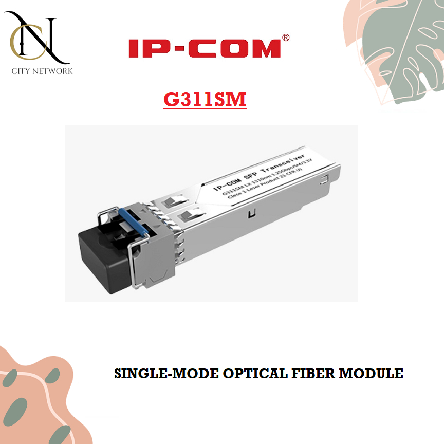 Jual IP-COM G311SM single-mode SFP optical transceiver module with LC ...