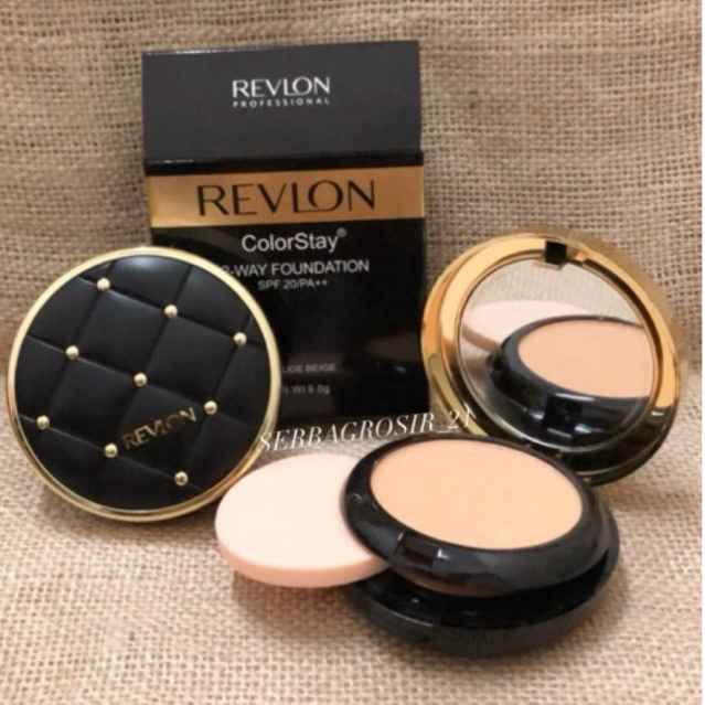 Jual Bedak Revlon 2in1 / Bedak Revlon Basah + Kering 8902 | Shopee ...