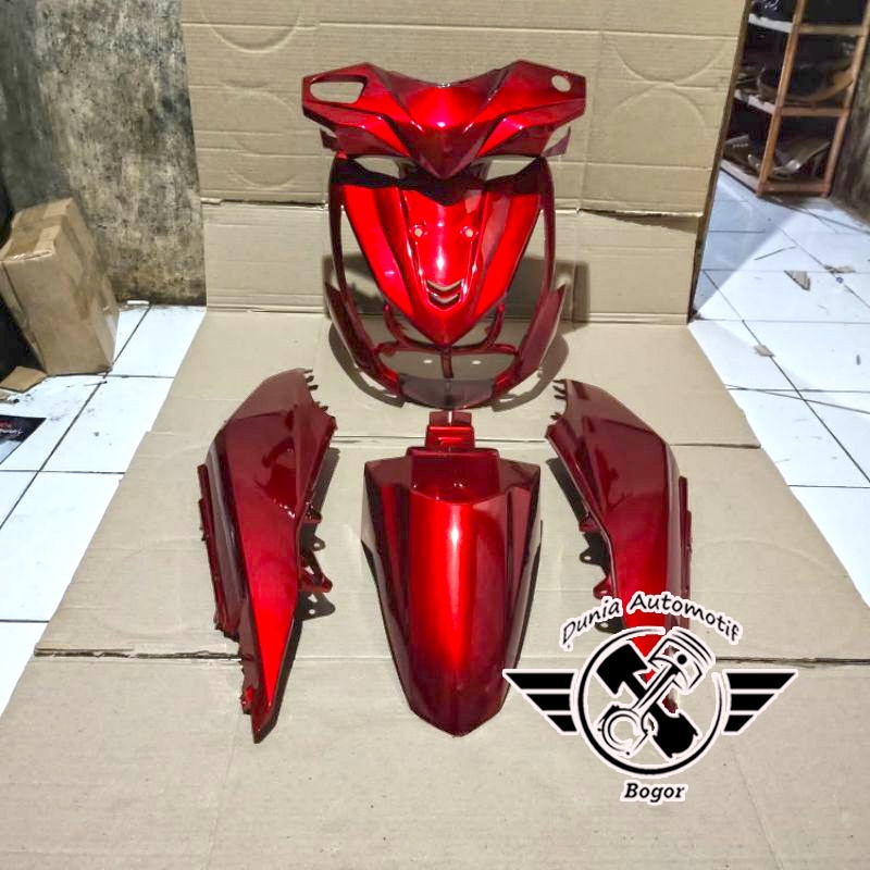 Jual Jual Satuan / Eceran Full Body Bodi Halus Beat FI Merah Marun ...