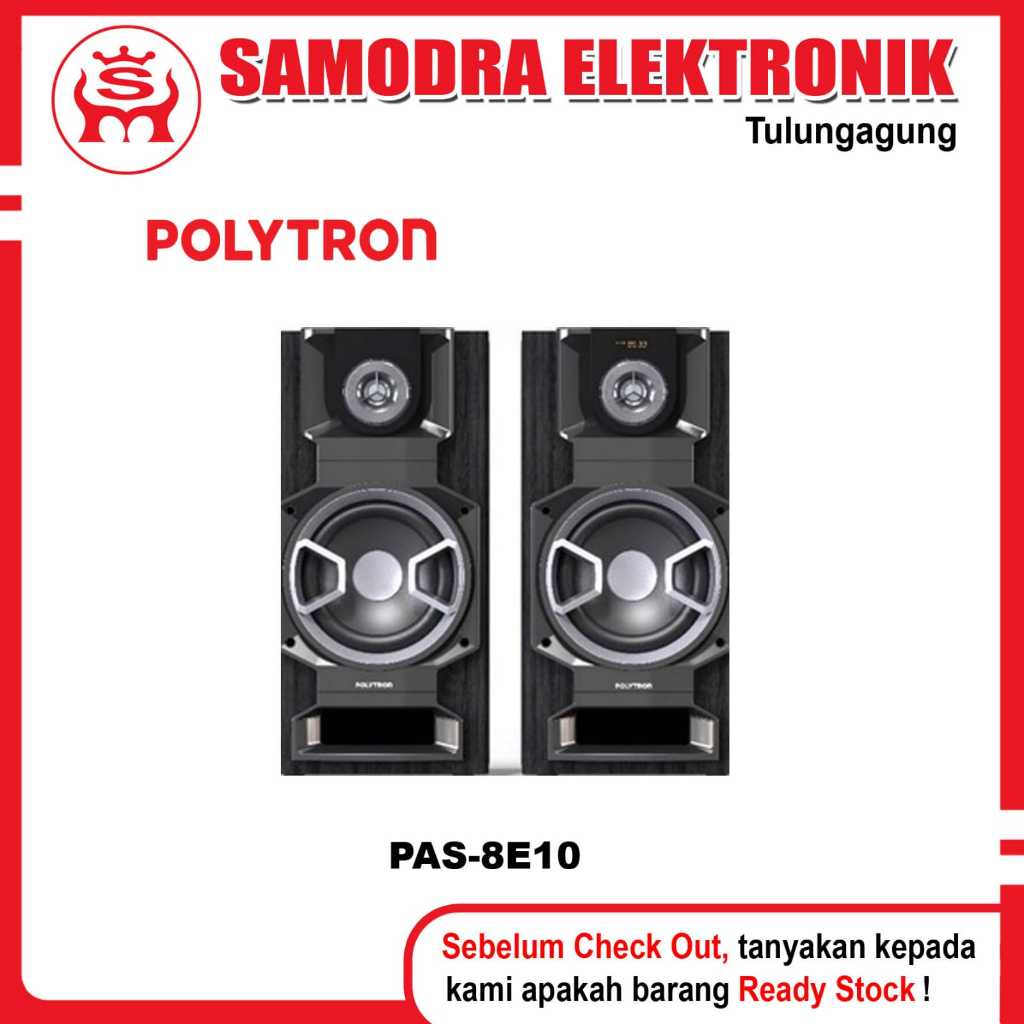 Jual Speaker Aktif POLYTRON PAS-8E10 | Shopee Indonesia