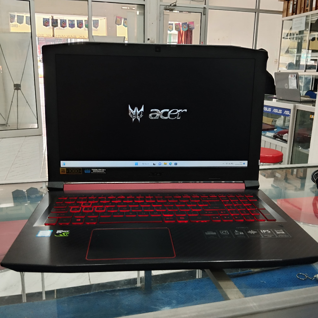 Jual Laptop Gaming Acer Nitro 5 Core i5 gen 8 RAM 8GB HDD 1TB GTX 1050 ...