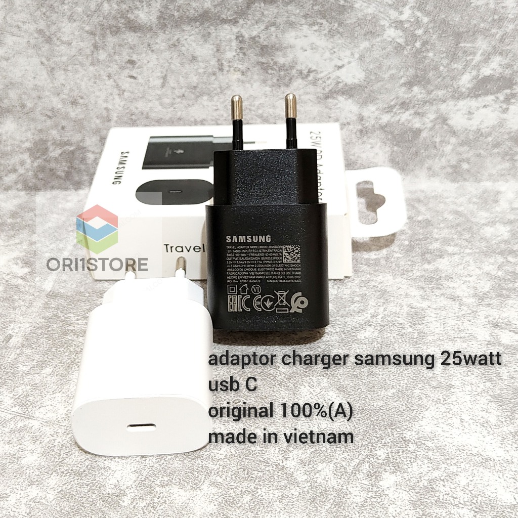 Jual Adaptor samsung 25 Watt / 45 Watt superfast charging original | Shopee Indonesia