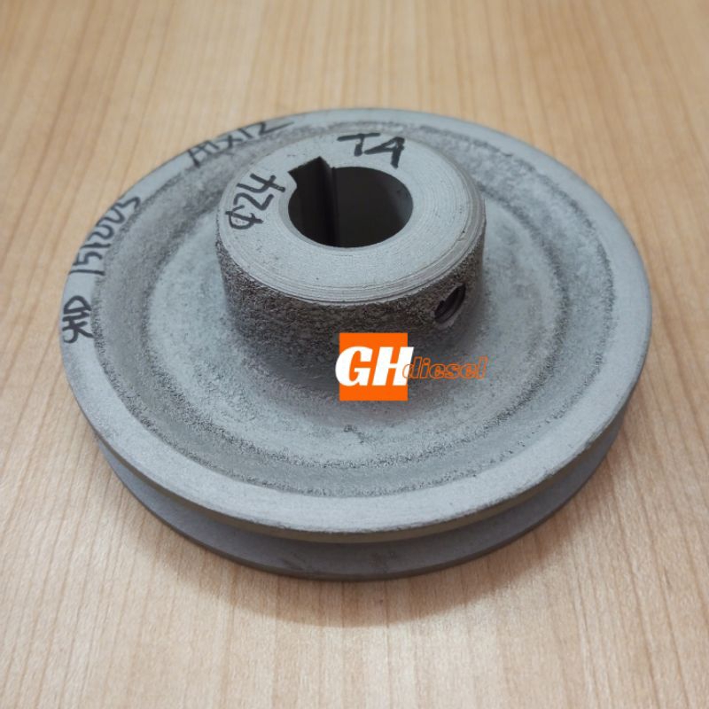 Jual PULLEY PULLY PULI JALUR COR A1 X 12 cm / 4,5 inch diameter as ...