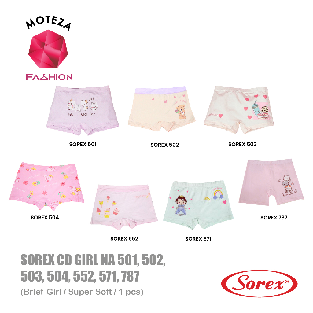 Jual Sorex Anak 501 ; 502 ; 503 ; 504 ; 552 ; 571 HP 787 Celana Dalam Boxer Short Pants Anak ...