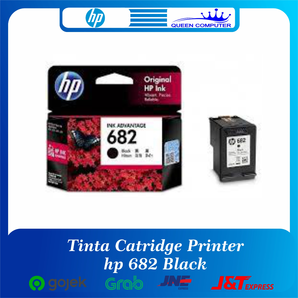 Jual Catridge/cartridge Hp Ink 682 Black / Tinta HP 682 Black Original ...