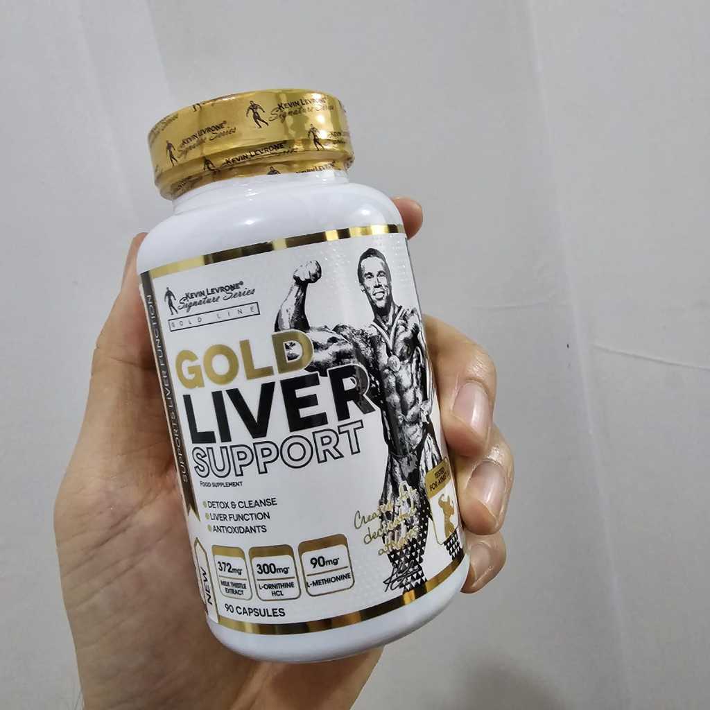 Jual KEVIN LEVRONE GOLD LIVER SUPPORT 90 CAPSULES kapsul cap protect ...