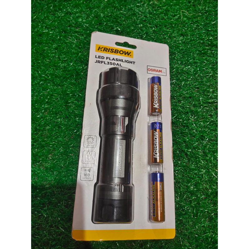 Jual SENTER KRISBOW BATERAI / KRISBOW LED FLASHLIGHT / LAMPU SENTER ...