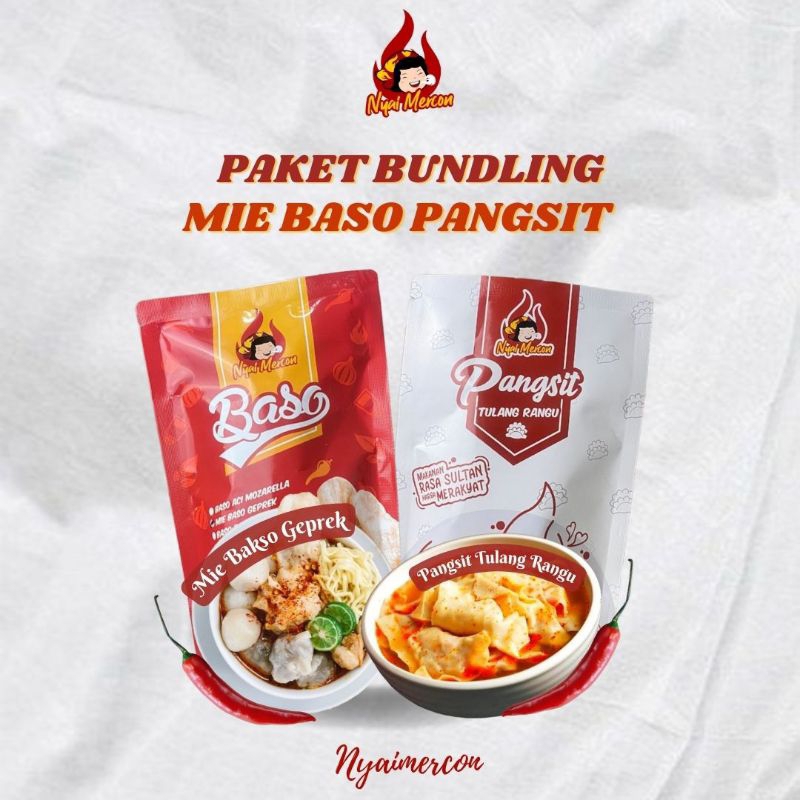 Jual PAKET BUNDLING MIE BASO GEPREK & PANGSIT (TULANG RANGU) | Shopee ...