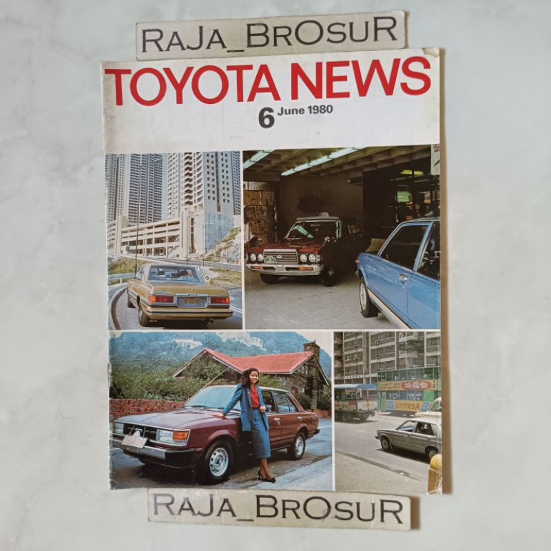 Jual Majalah/Buku Toyota News no 6 June 1980 Poster brosur katalog ...