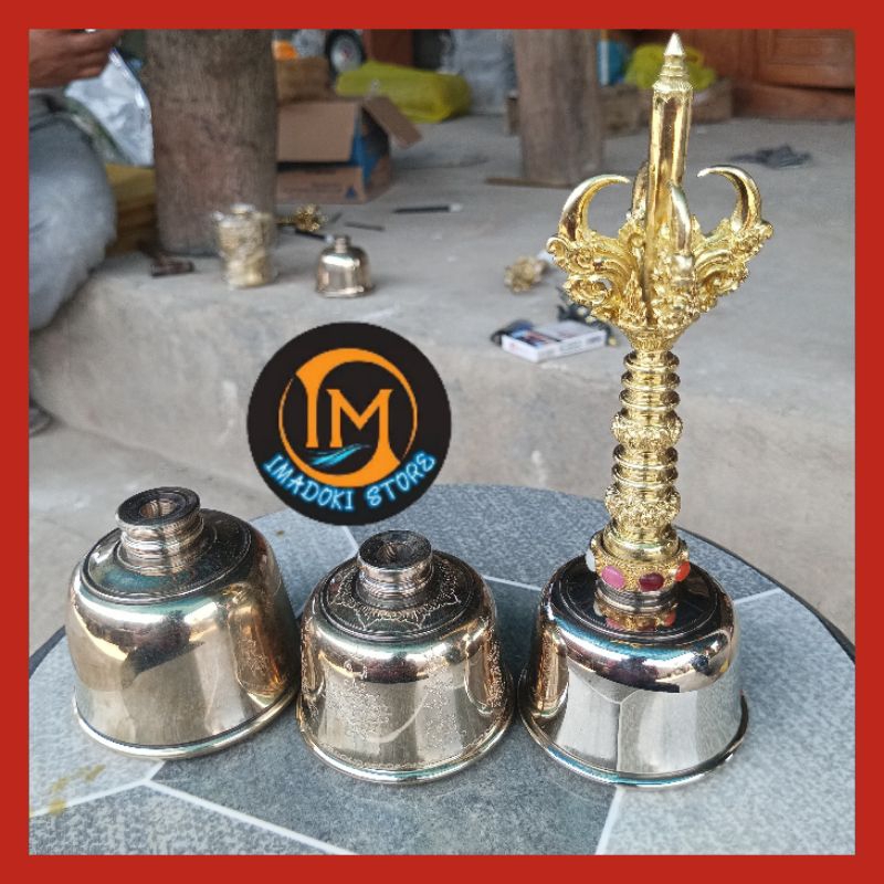 Jual GENTA BALI / GENTA DEWATA NAWA SANGA 6 CM / GENTA 6 CM / BAJRA 6 ...