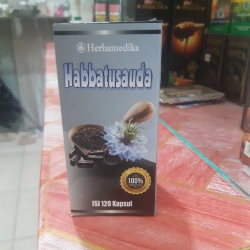 Jual HABBATUSAUDA Herbamedika (isi 120 kapsul) | Shopee Indonesia