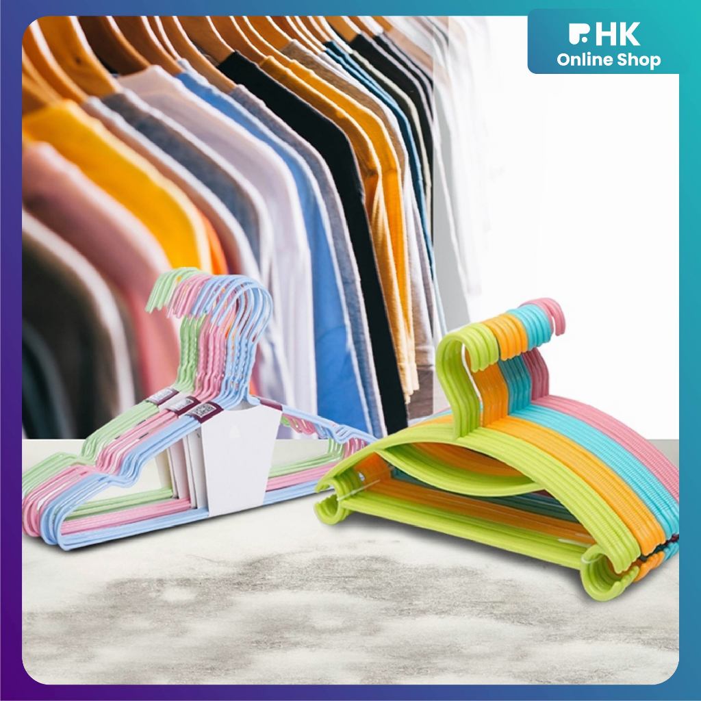 Jual HK-Hanger Plastik/Stainless Gantungan Baju Dewasa & Anak-anak ...