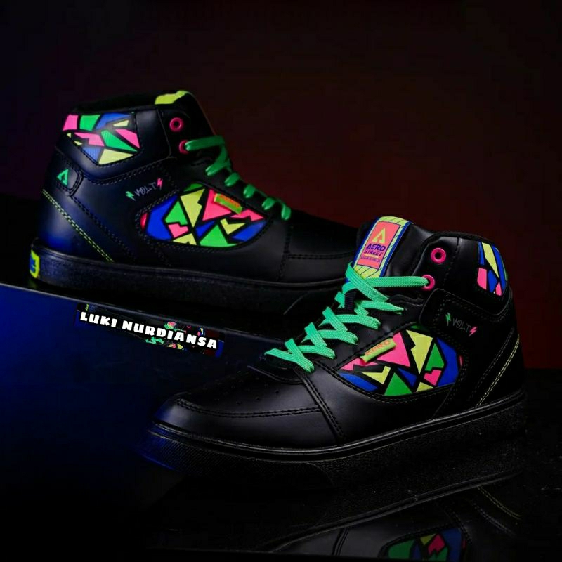 Jual AEROSTREET HOOPS X VOLT - SEPATU SNEAKERS /ORIGINAL | Shopee Indonesia